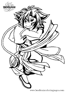 Beyblade Coloring Pages