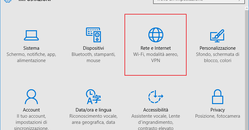 Information Technology: Windows 10: Attivare la connessione a consumo ...