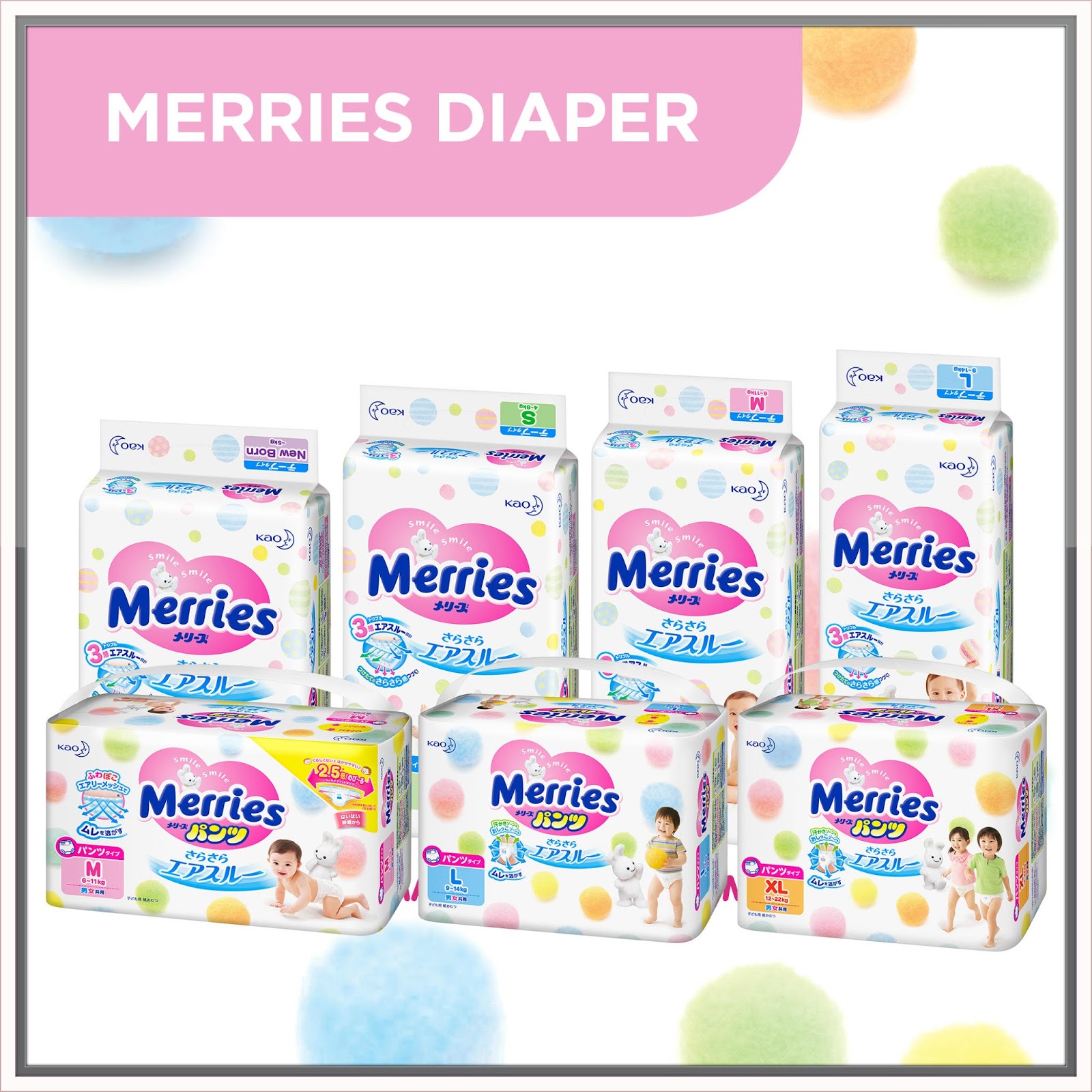 Product Review: Wear a smile with MERRIES | My Little World by Mommy ...