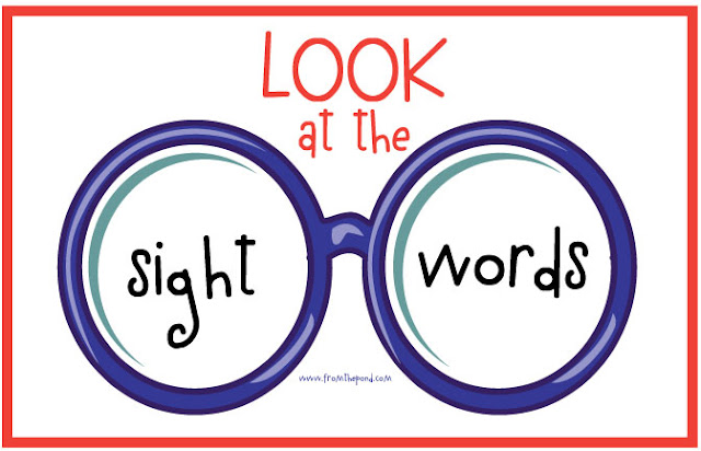 Sight Words | From the Pond