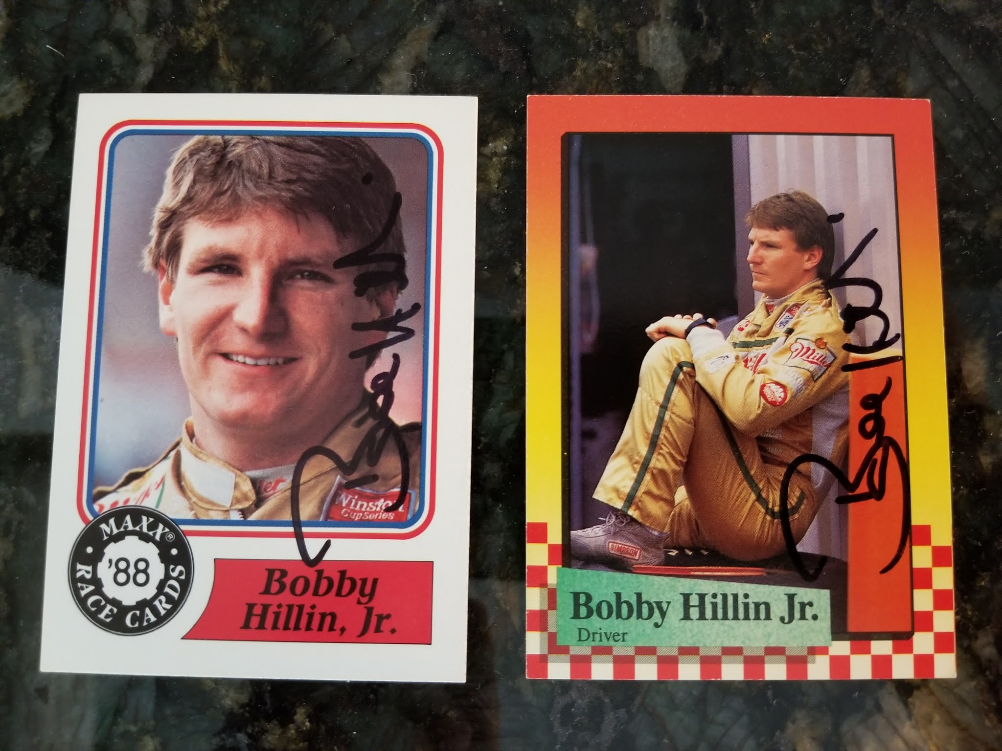 Autograph Through The Mail Athletes: Bobby Hillin, Jr.