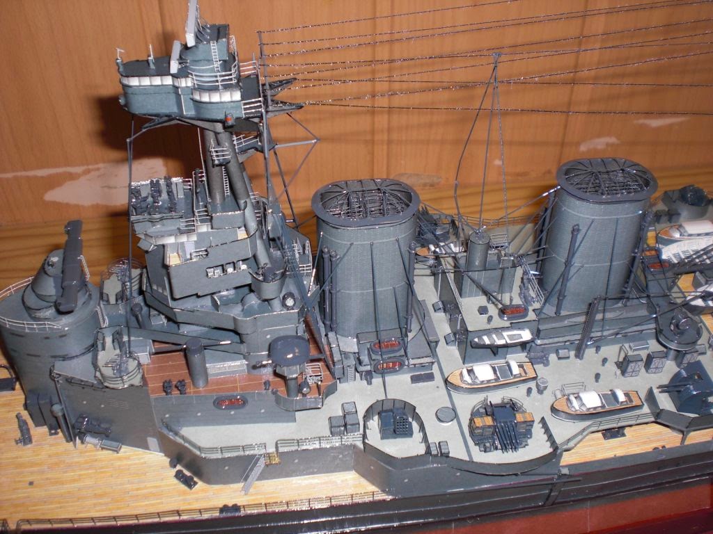Papermodel Kapal Perang & Lain2: Paper Model HMS Hood