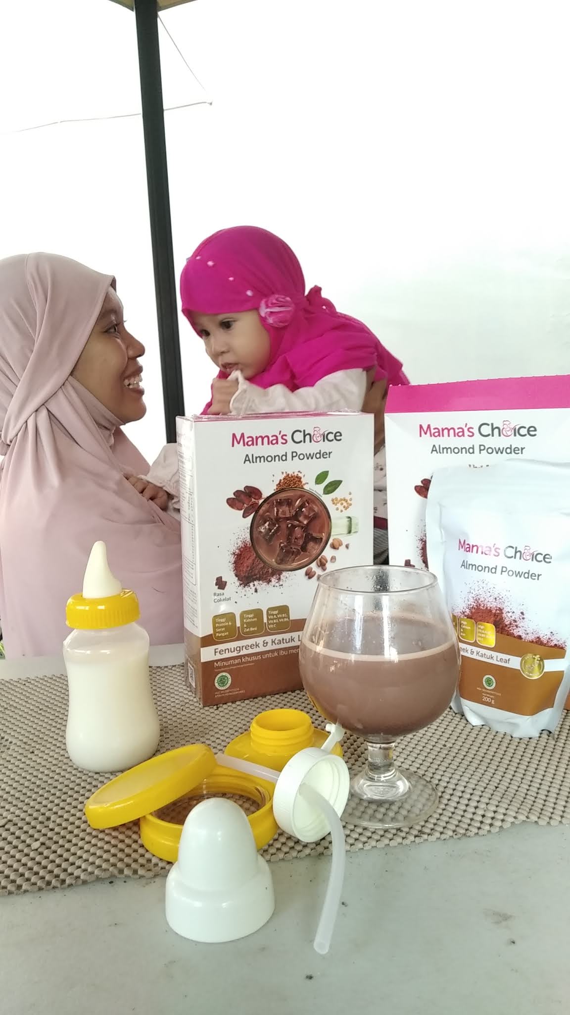 Mama's Choice Almond Milk Powder, Susu Almond Asi Booster Terbaik ...