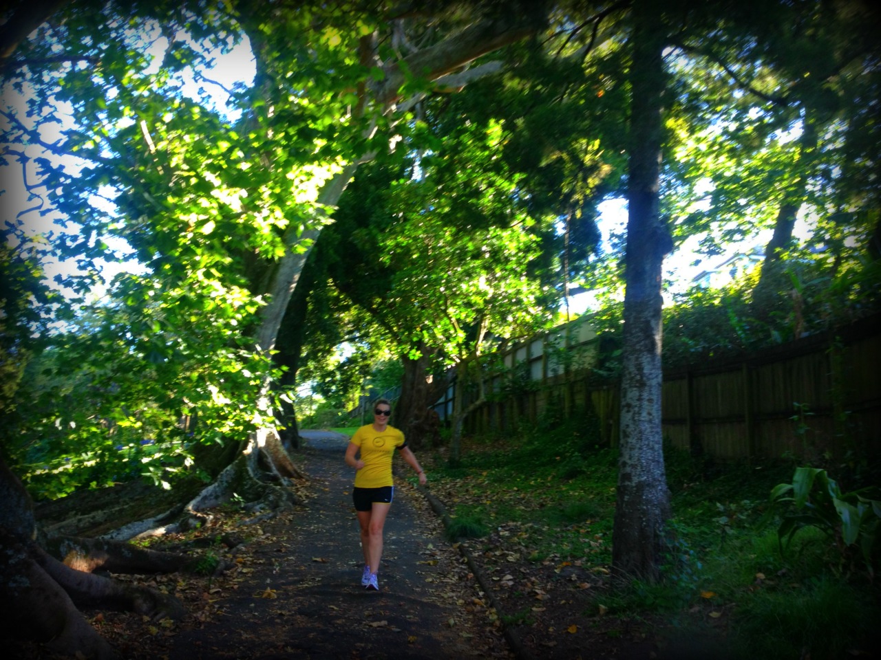 A year in photos: Running through the trees