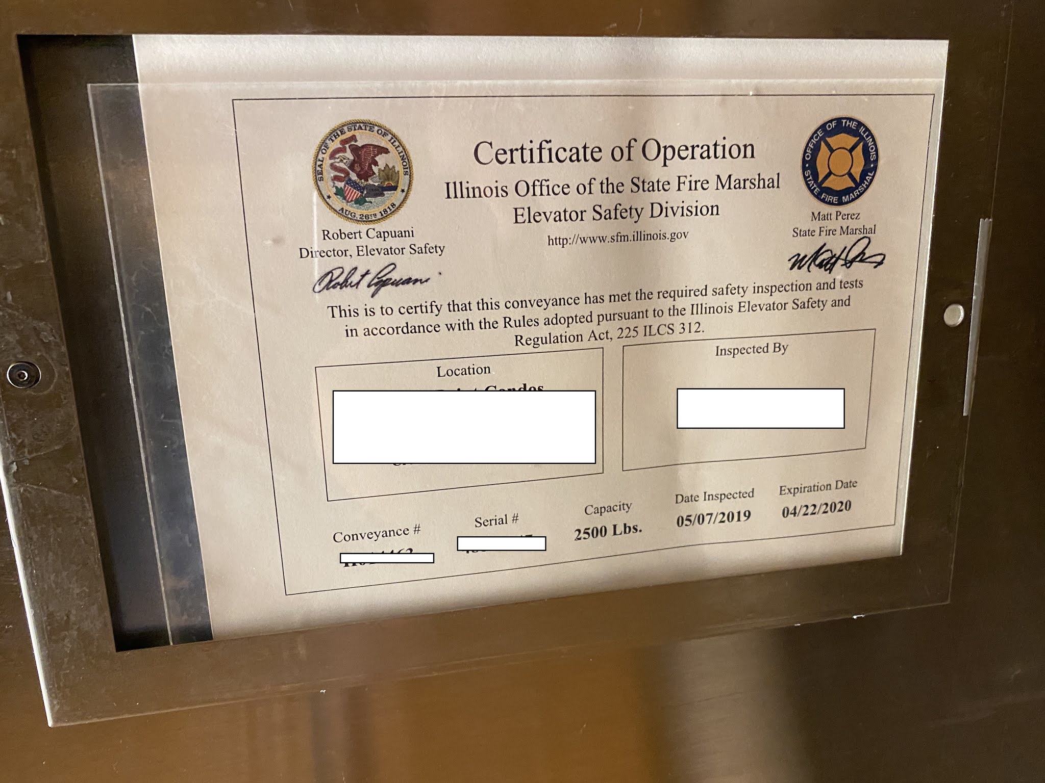 Chicago Elevator Maintenance - Colley Elevator: Attention Property ...