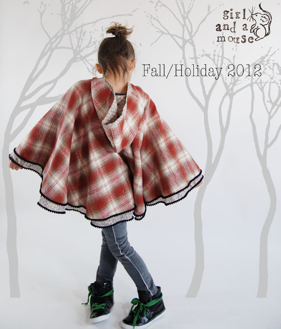 : red plaid x capes = fall 12 faves