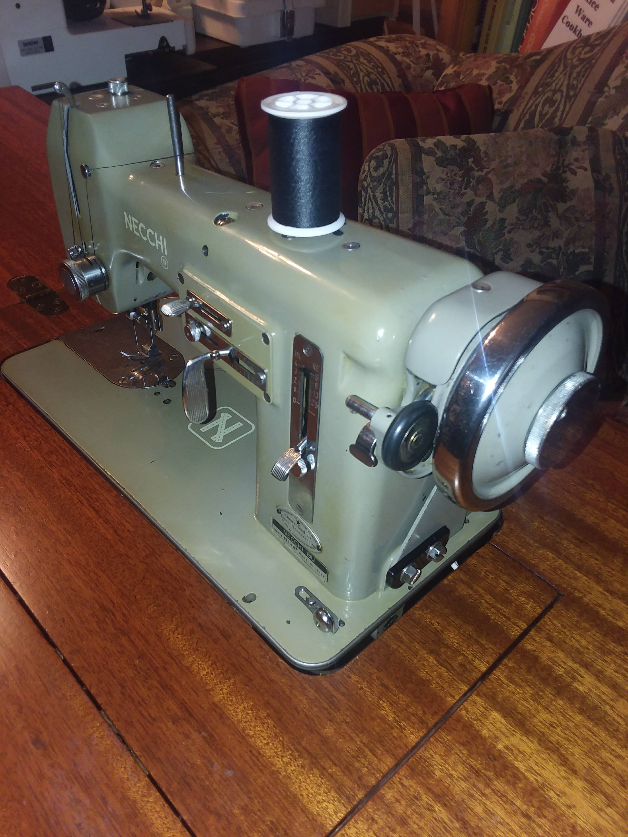 Necchi BU MIRA Sewing Machine Italian made masterpiece! (unfinished ...