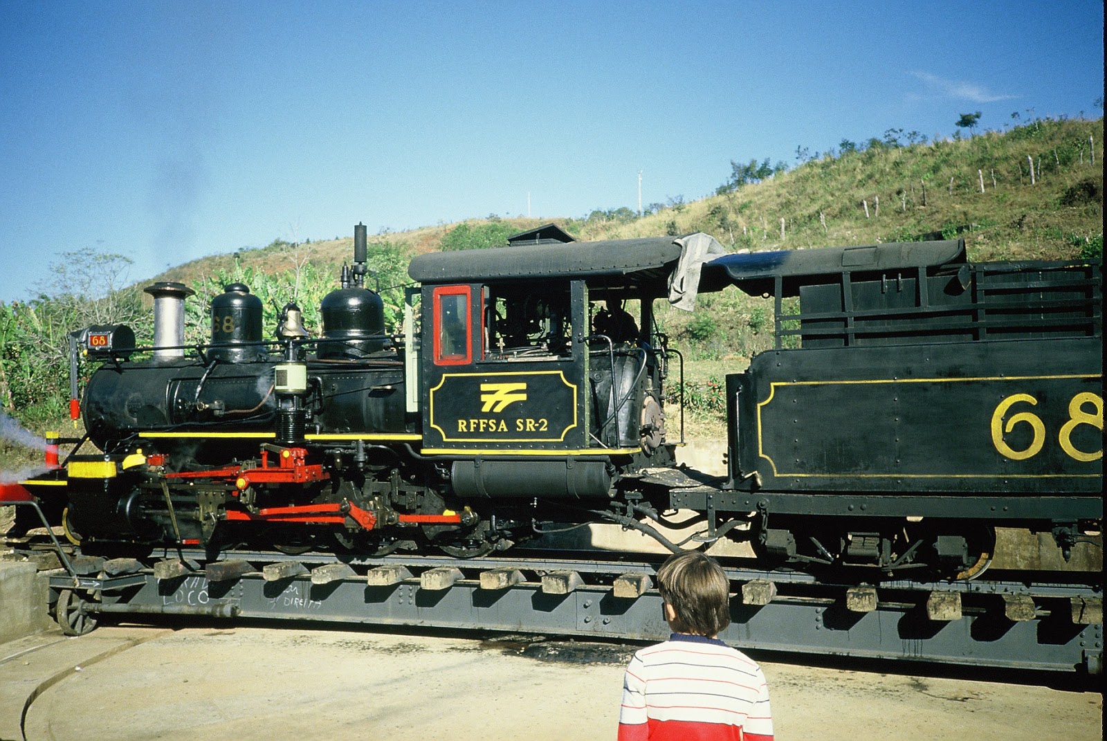 A filha do dono do mundo!: A Maria Fumaça