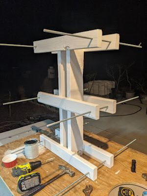 The Birds & The Bees: Easy DIY Purple Martin Gourd Rack