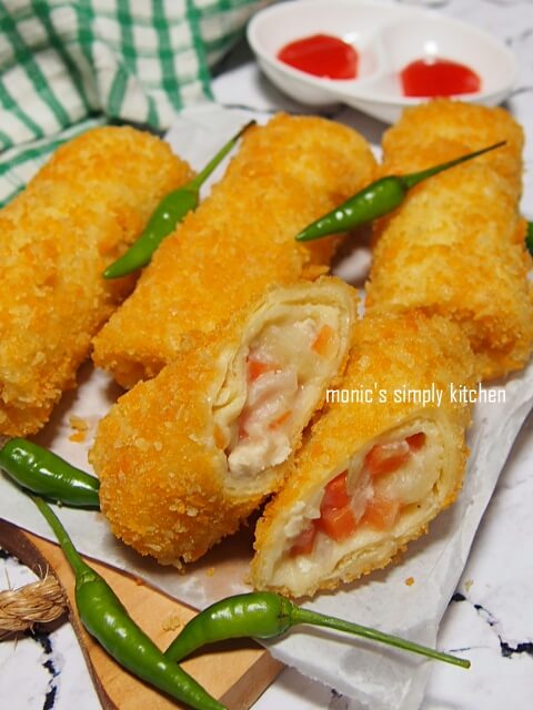 Risoles Ragout Ayam Wortel Kentang - Monic's Simply Kitchen