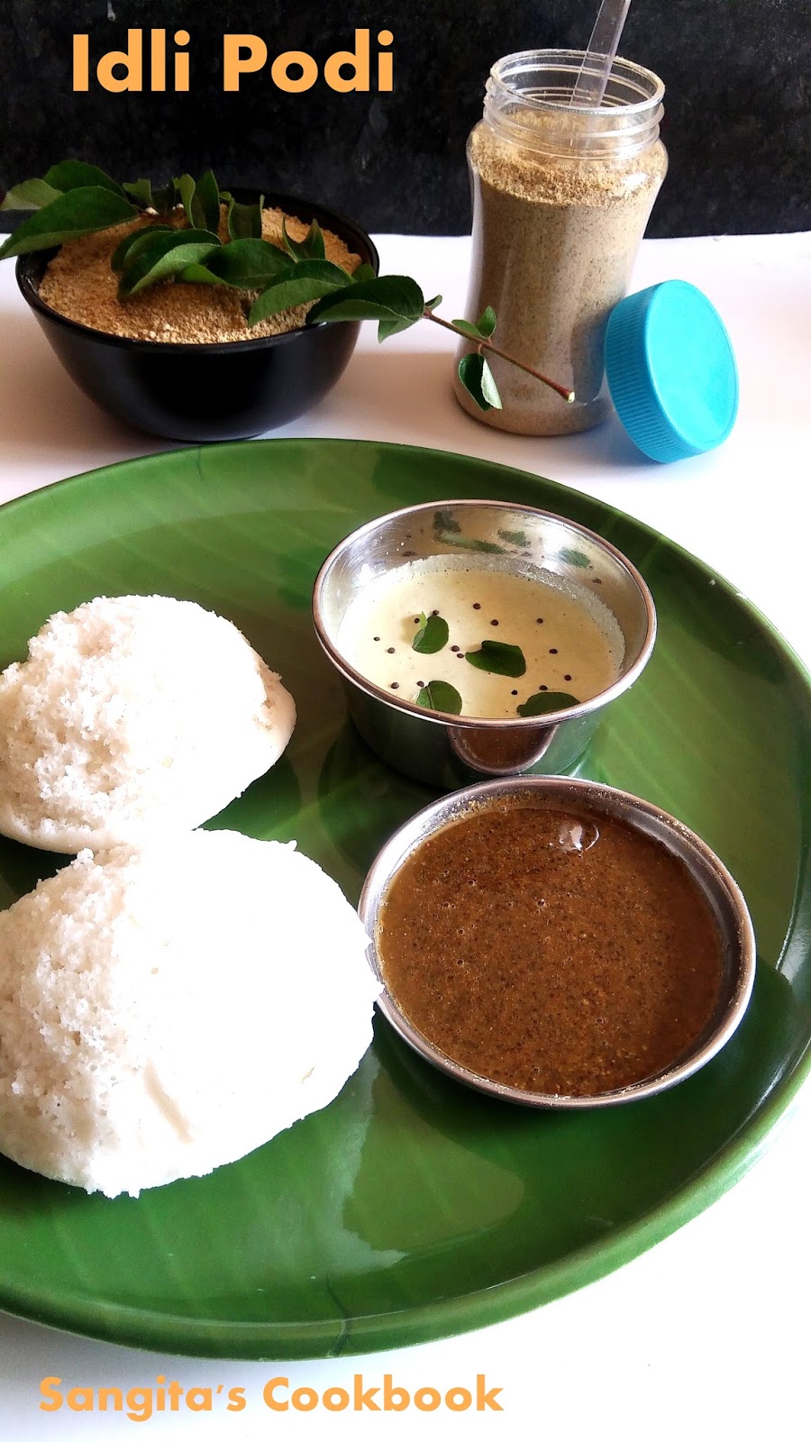 Sangita's Cookbook: Idly Podi/Idli Milagai Podi Recipe