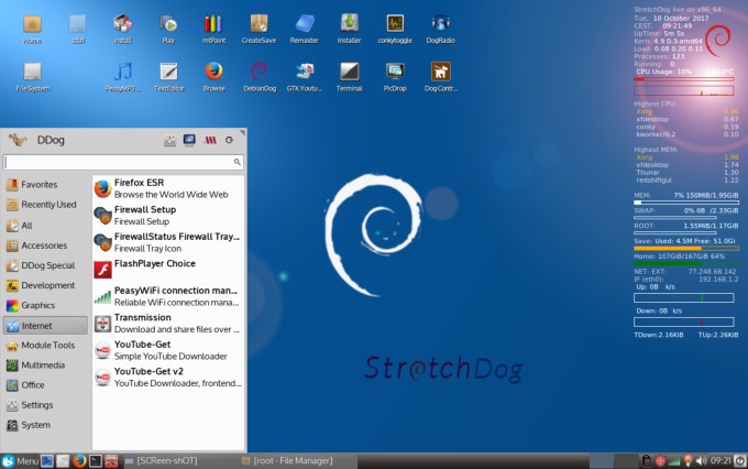 軽量Linux：Dpup Stretchが更新（11月4日）！ : Windowsはもういらない
