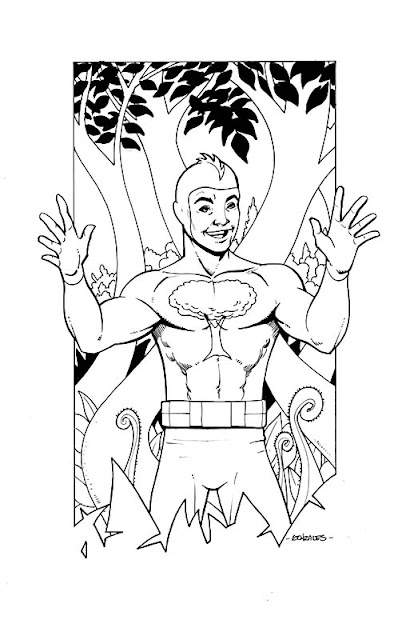 Gene Gonzales' Sketches & Other Silly Stuff: Chlorophyll Kid - Legion ...