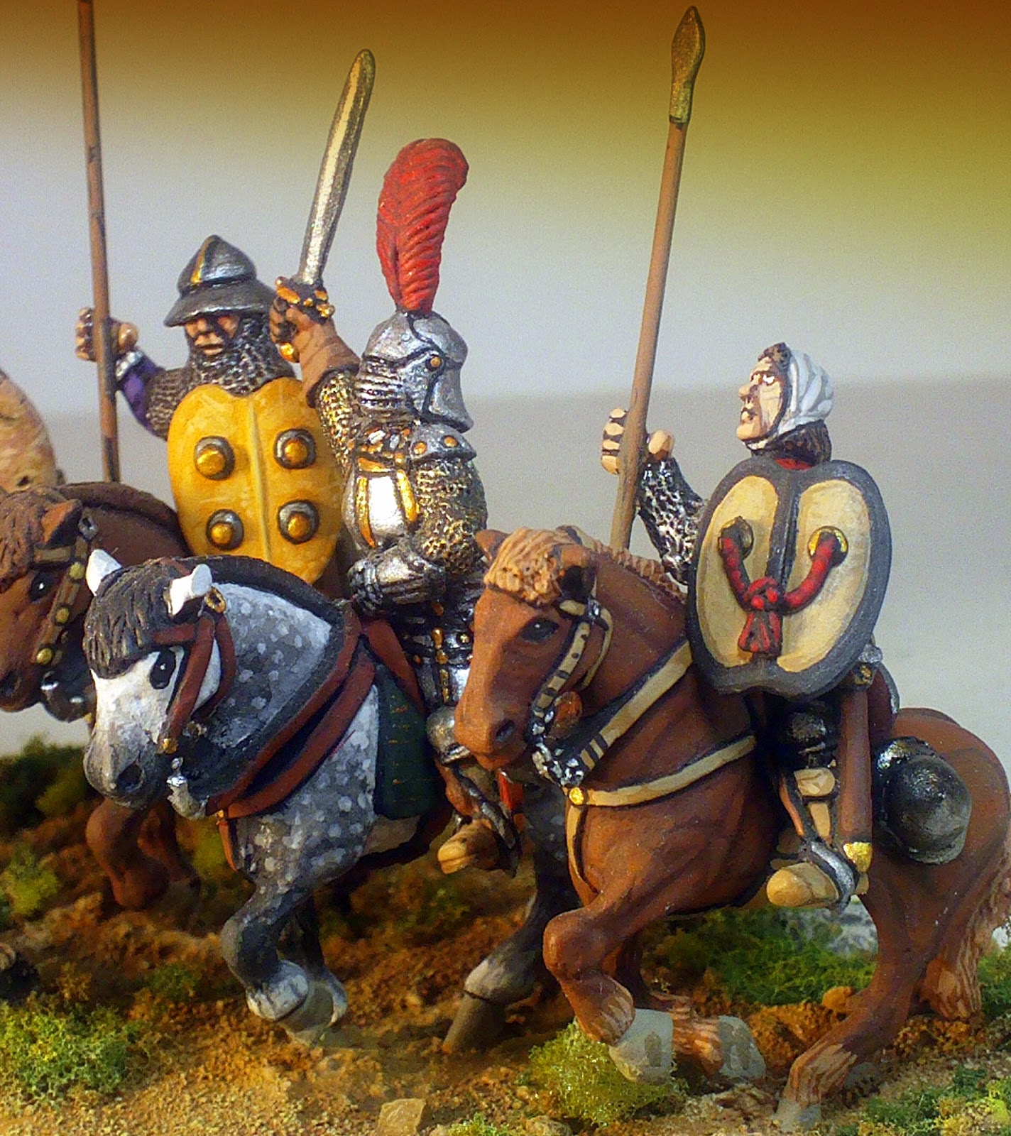 28MM FELDGRAU: Jinetes españoles/ Spanish genitors