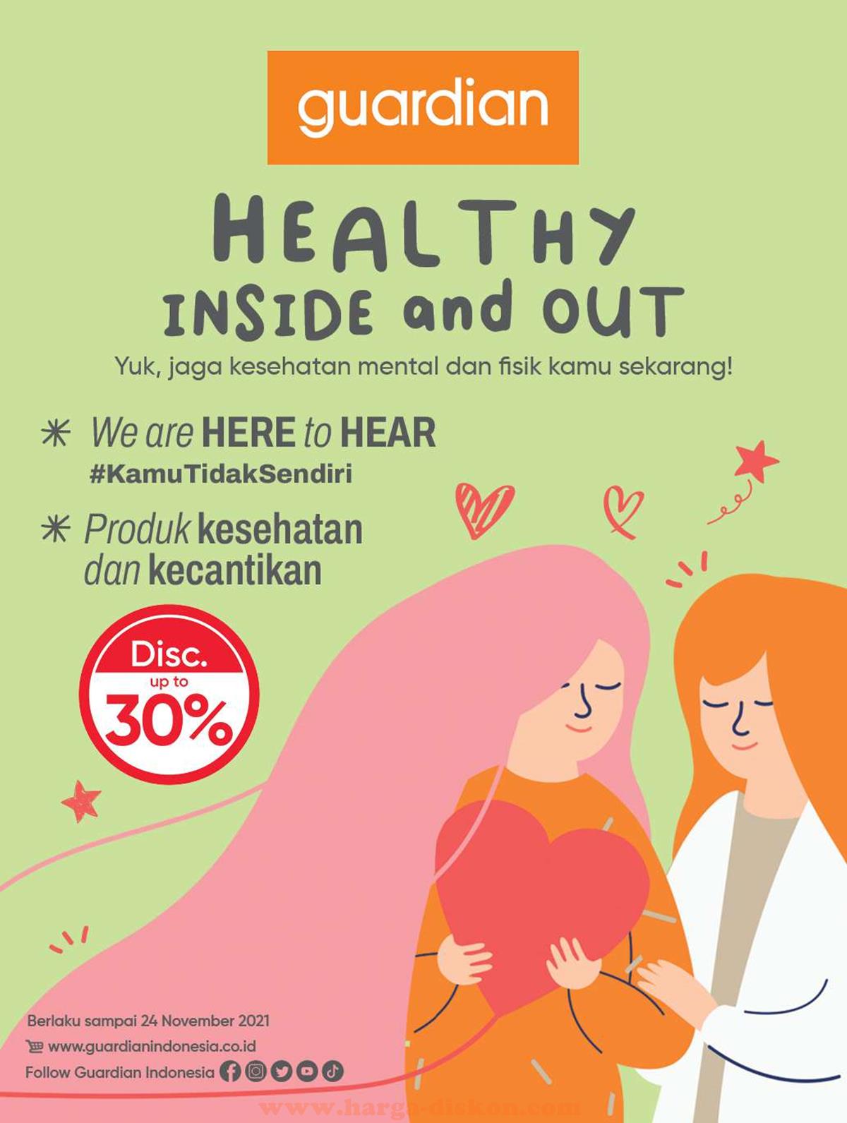 Katalog Promo GUARDIAN Terbaru NOVEMBER 2021 • SoPasti.Com