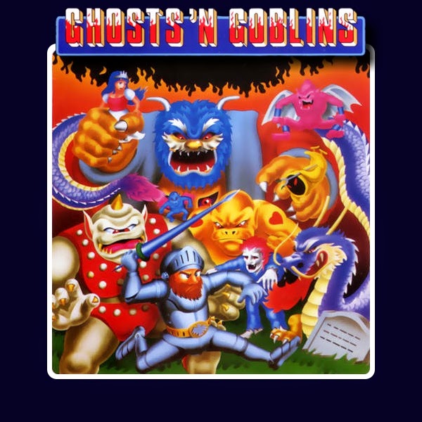 Retro Juegos Arcade : Saga Ghost´n Goblins