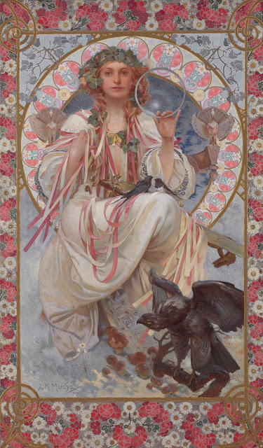 ART IN EASTERN EUROPE: Alphonse Mucha - Slavia 1908