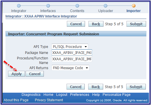Oracle Applications Oracle Custom Web Adi Setups And Process For Ap