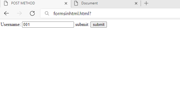 Forms in HTML (Form Element)