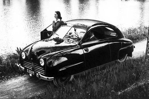 Two Stroke Cars: The first Two Stroke Saab. The Ursaab/Saab 92