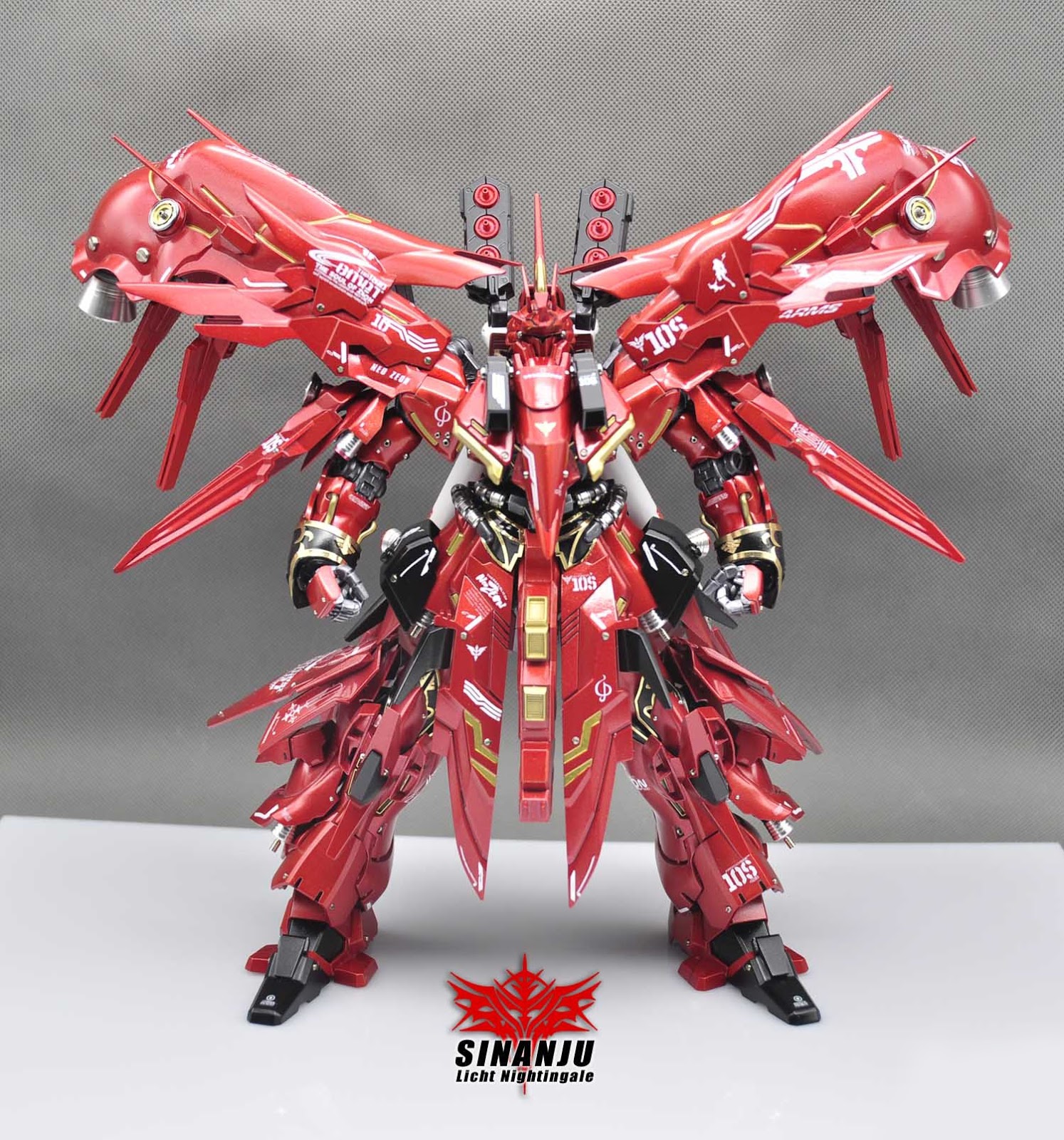 GUNDAM GUY: MSN-06-2 Sinanju-Licht Nightingale - Custom Build