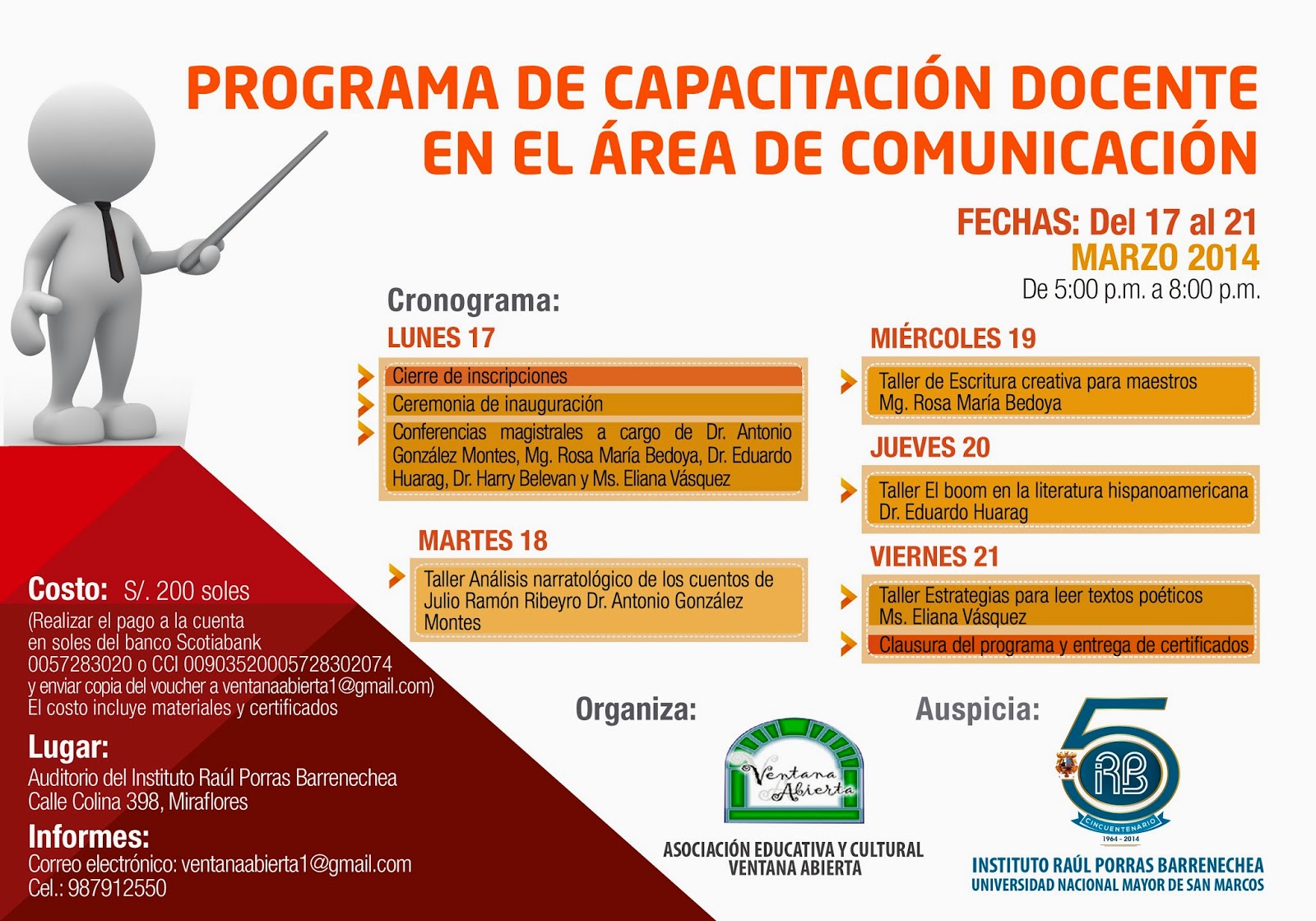 Instituto Raúl Porras Barrenechea: PROGRAMA DE CAPACITACIÓN DOCENTE EN ...