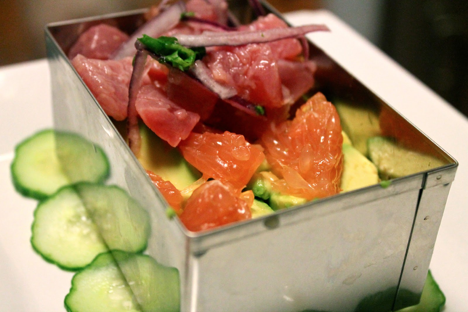 In Love At First Bite: Sushi Ceviche: Fusion style!