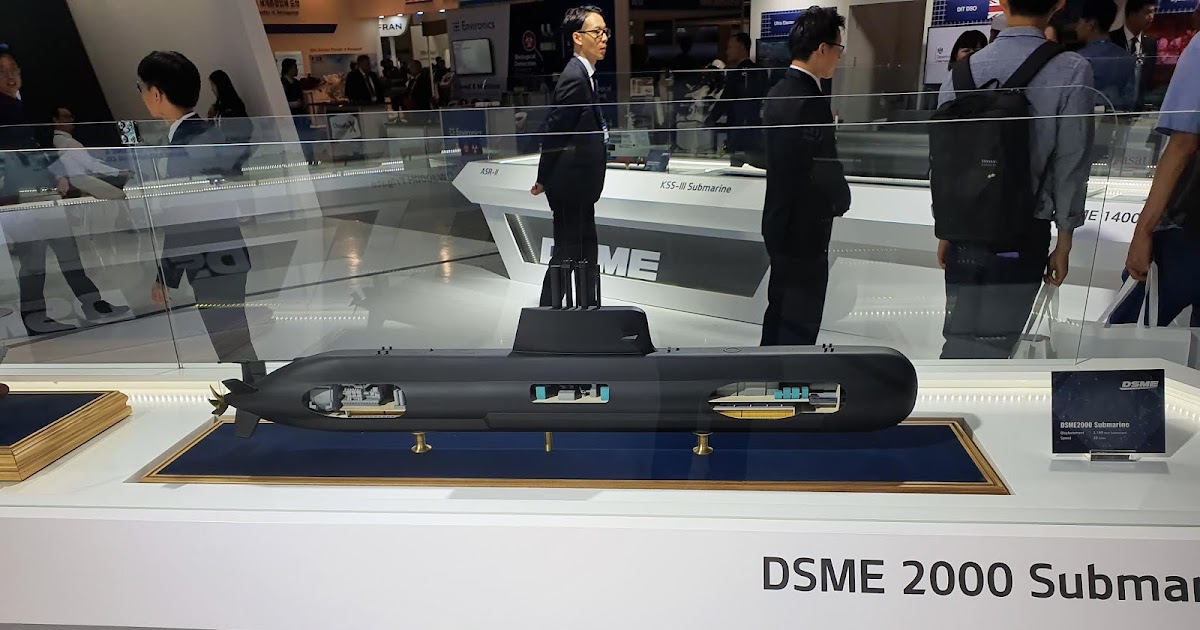 AAG_th บันทึกประจำวัน: เกาหลีใต้เปิดตัวแบบแผนเรือดำน้ำ DSME 2000 สำหรับ ...