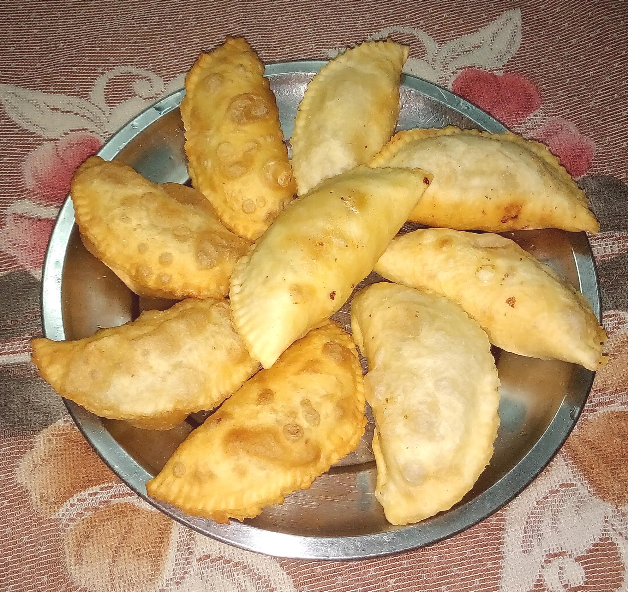 Bengali Gujias - Step by step with Chandana Biswas