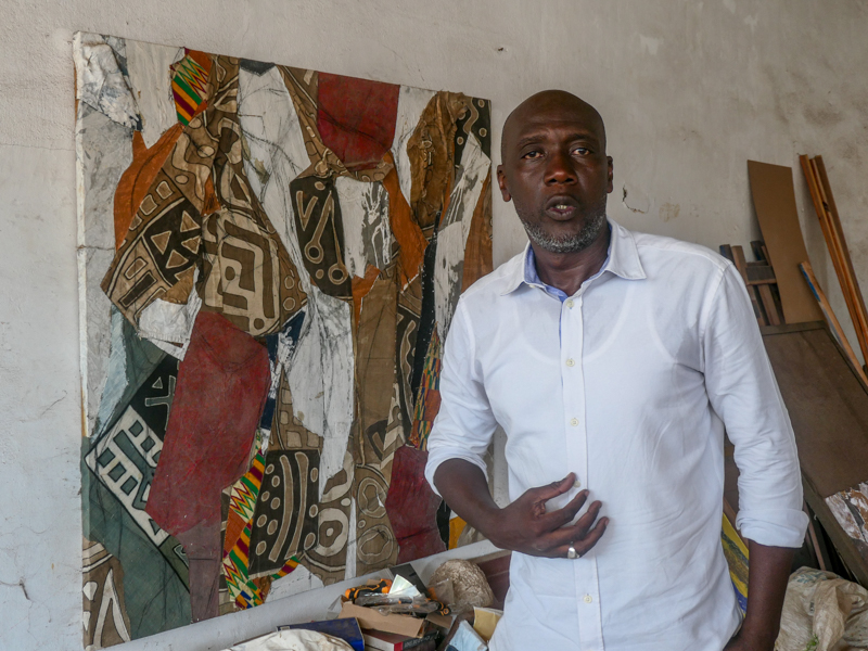 Victor Bloomfield Photo: Togo Artist Emmanuel Sogbadji