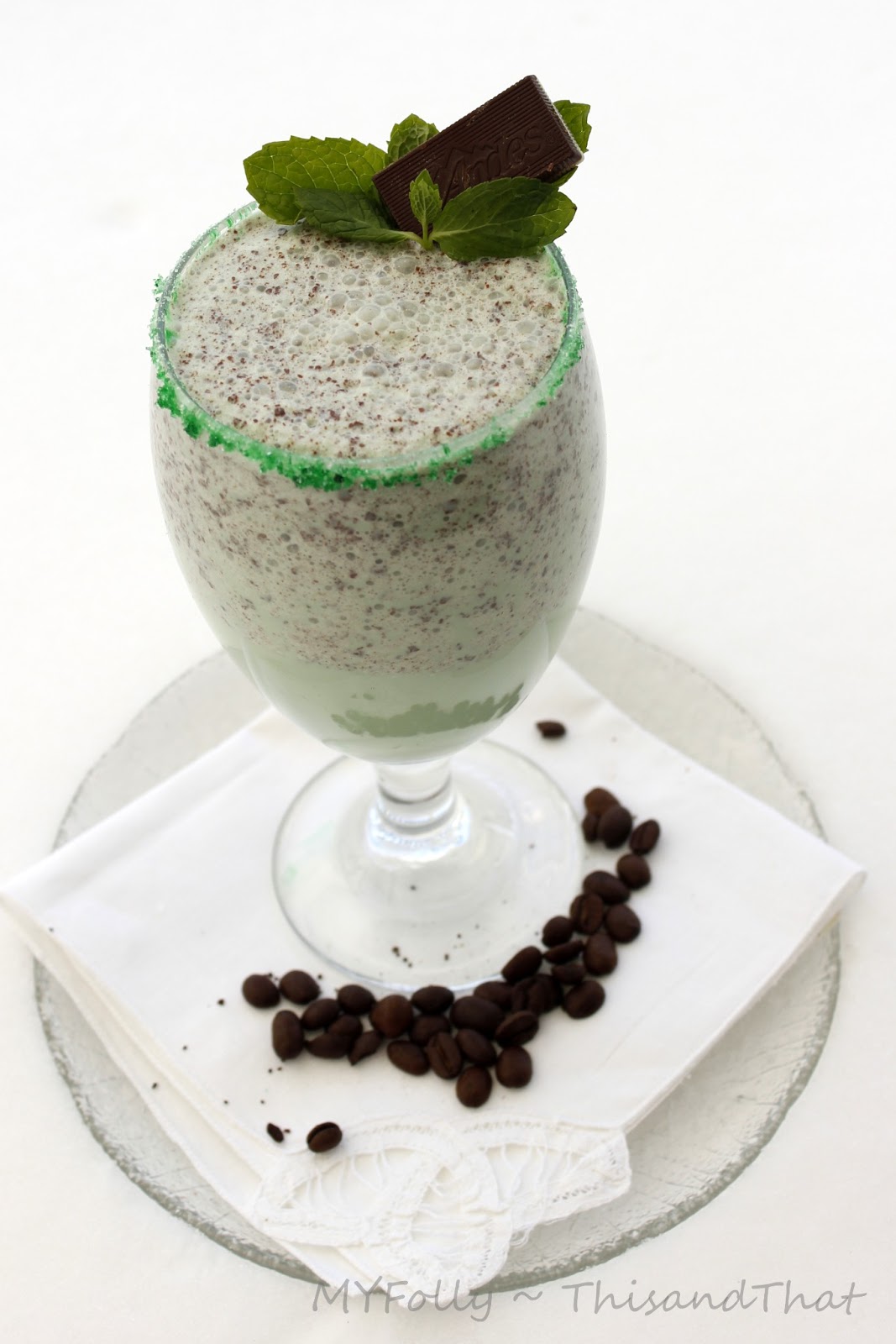 This and that: Mint Chocolate Coffee Shake