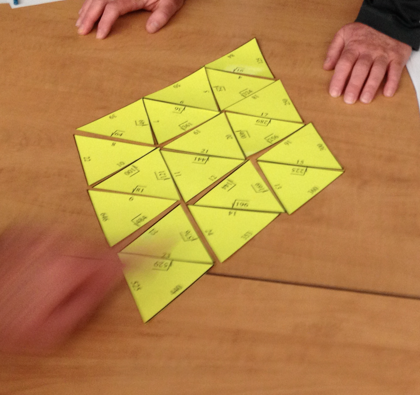 Engaging Math: Tarsia Puzzle Squares and Square Roots