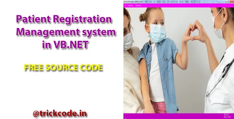 PATIENT REGISTRATION SYSTEM IN VB.NET - Free Source code Download ...