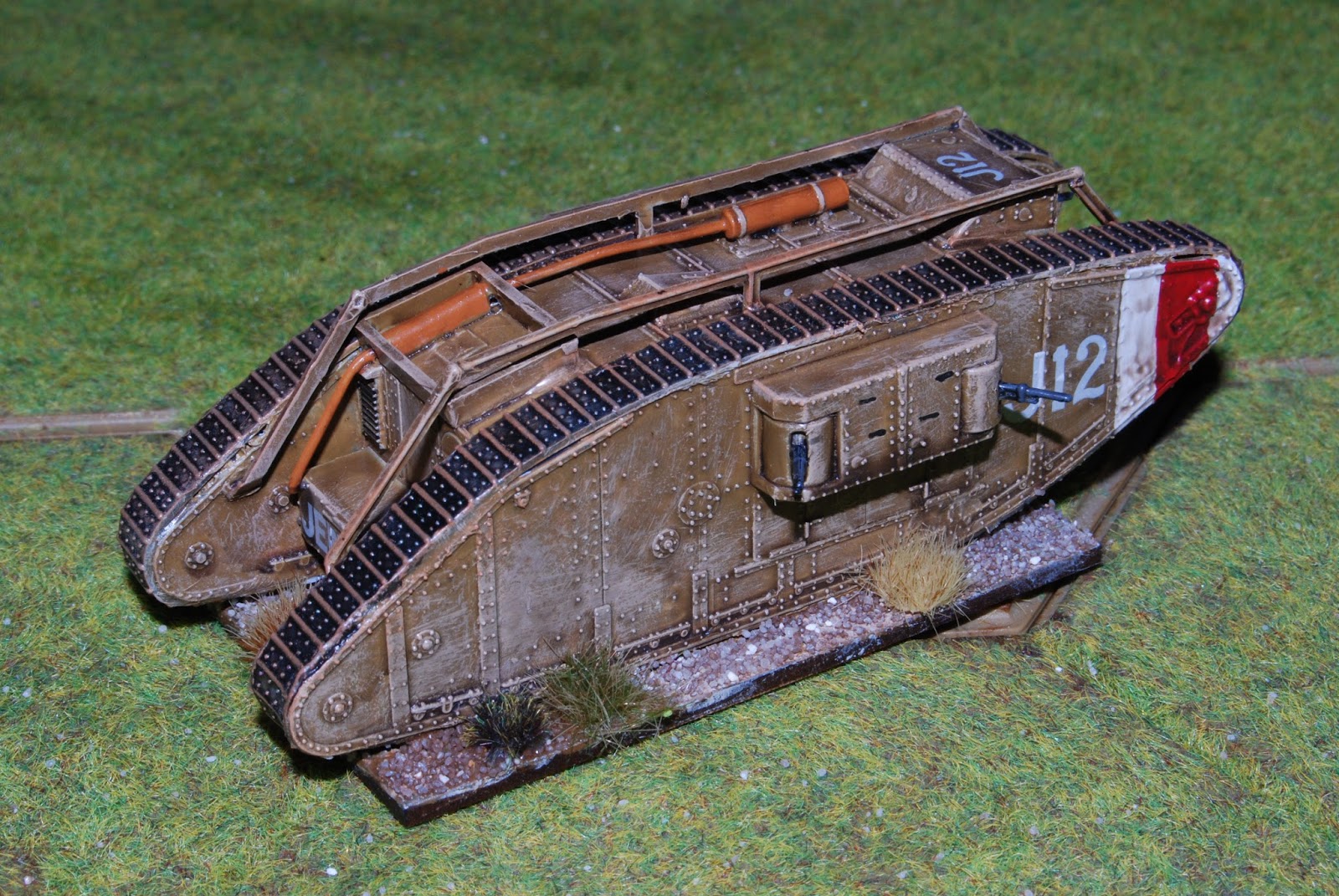 sediment's wargame blog: 20mm Mk IV Female tank and some WW1 painting ...