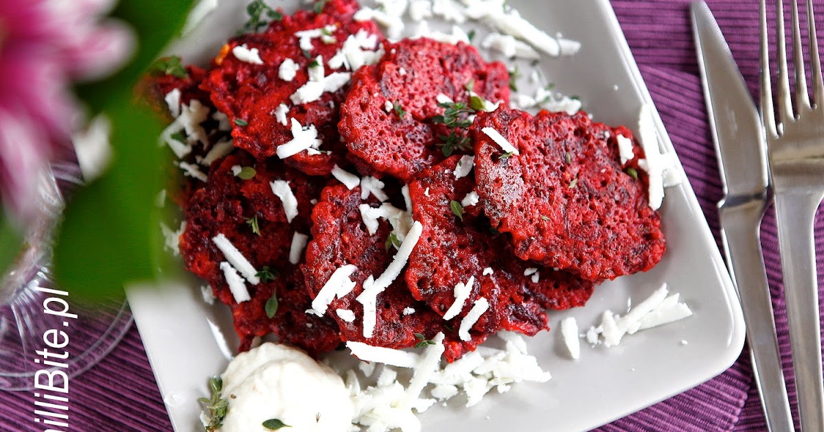 ChilliBite.pl - motywuje do gotowania!: Pyszne placki buraczane