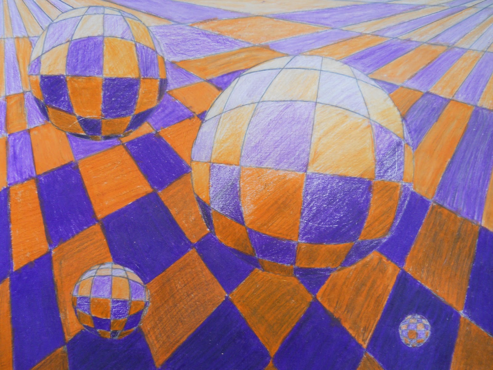 Art With Mrs. Lane: Op Art Floating World
