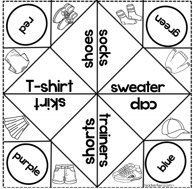 teacherfiera.com: YEAR 2 UNIT 7 : COOTIE CATCHER