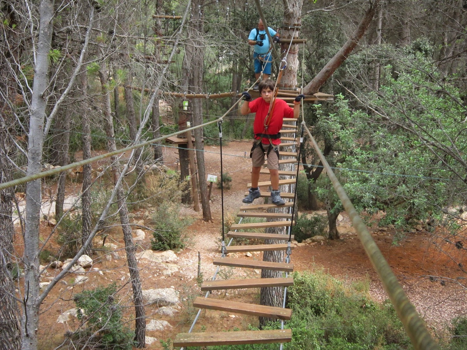 Gorka Alemany: Bosque de Aventura en Parcent, Alicante