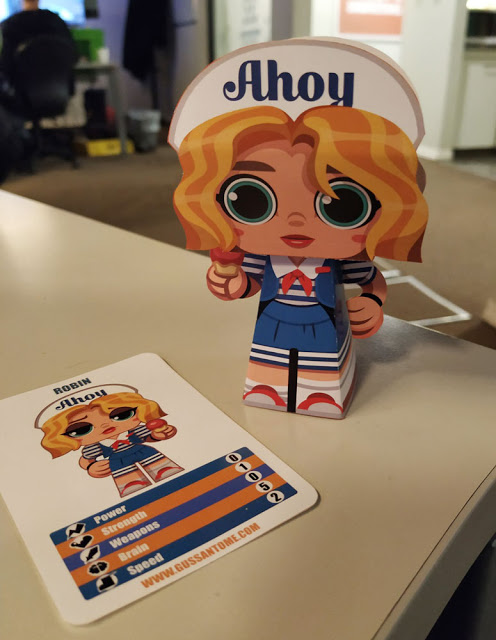 Stranger Things: Robin Buckley Paper Toy | Paperized Crafts