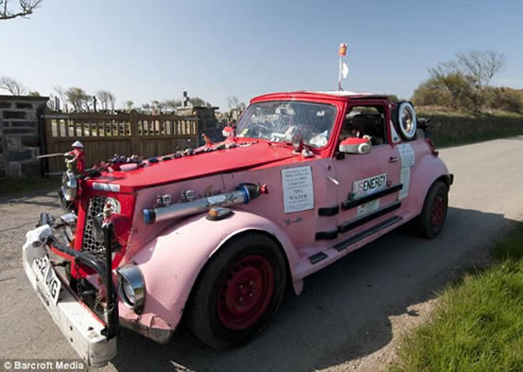 Bio Diesel Frankenstein Art Car - Lives on French Fry Oil | Top Gear