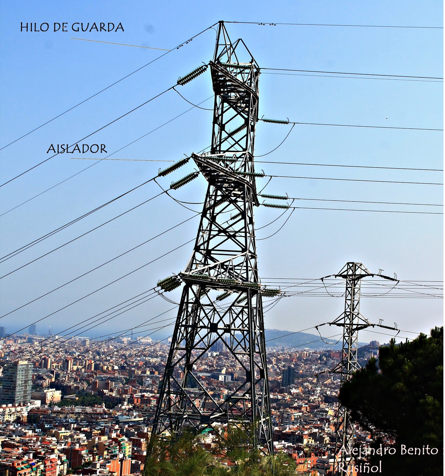 Electricidad/Electricitat: Materiales líneas alta tensión