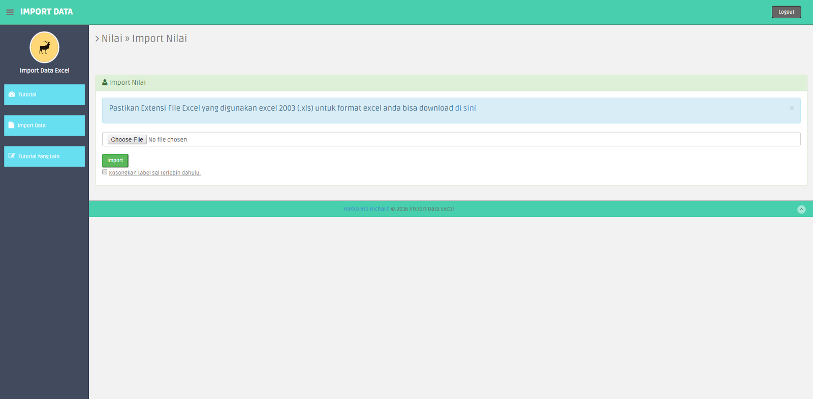 Cara Mengimport Data Excel Ke Mysql Dengan Php Dan Bootstrap Hakko Blogs