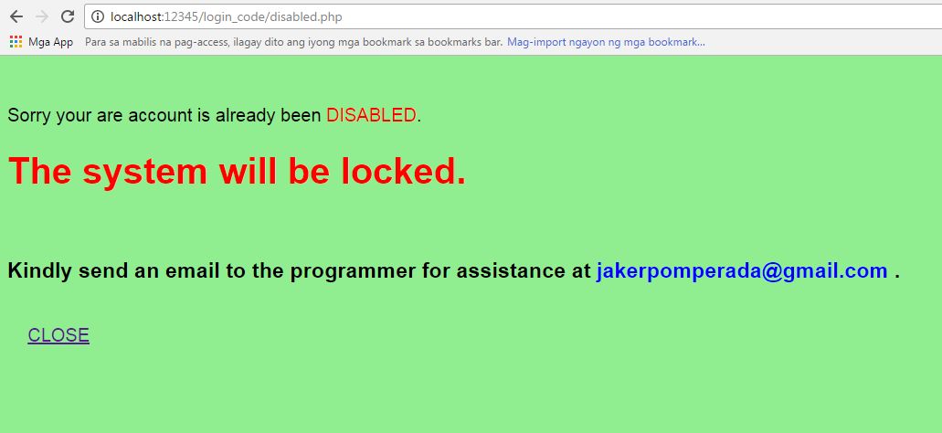 Free Programming Source Codes and Computer Programming Tutorials: Login System With User Account ...