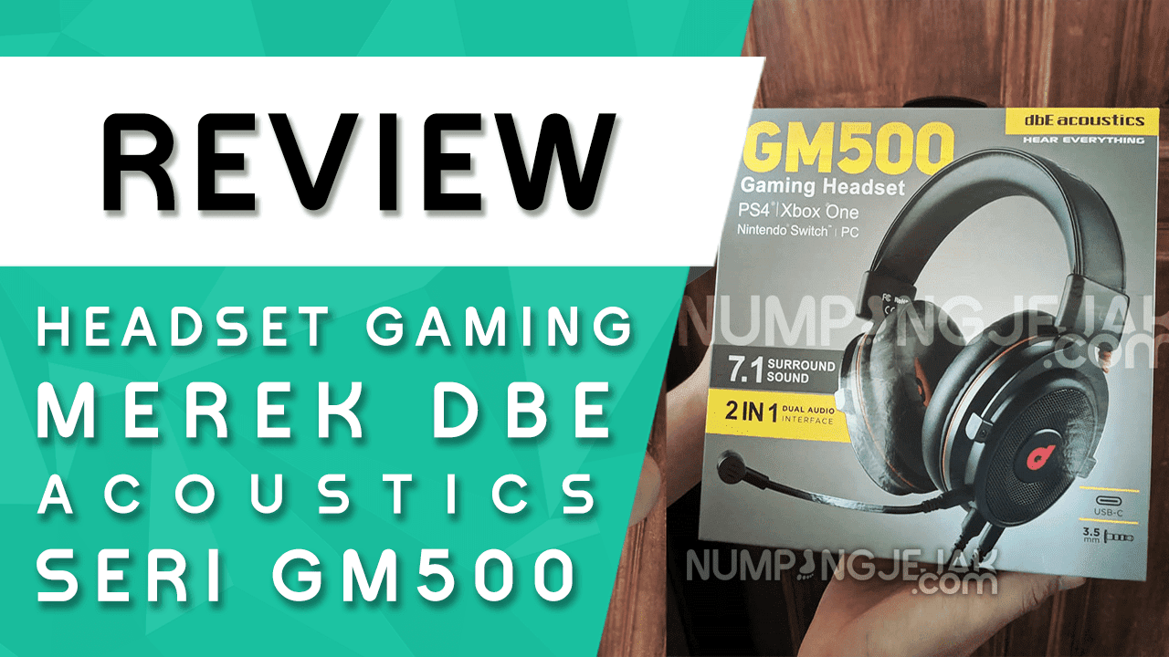 Unboxing dan Review Ulasan Headset Gaming dbE GM500 7.1 Virtual Surround
