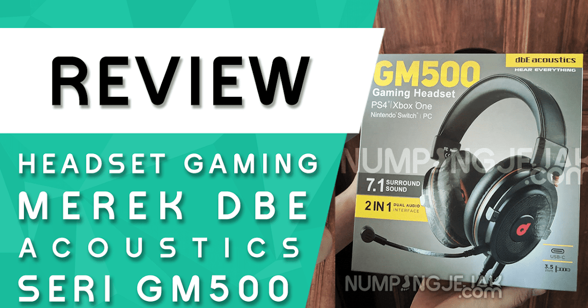 Unboxing dan Review Ulasan Headset Gaming dbE GM500 7.1 Virtual Surround