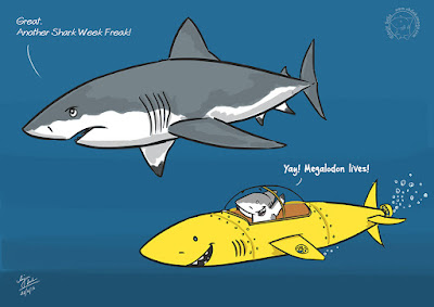 "Oh, Dakuwaqa!" - The Shark comics and cartoons: Shark Week 2016