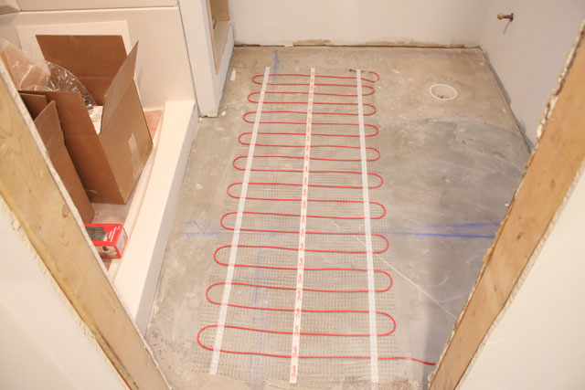 Cold Tile and Heated Floors - Danks and Honey