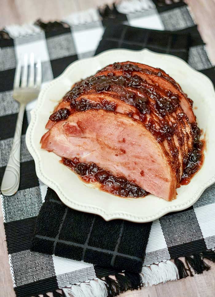 Apple Cranberry Glazed Ham Recipe - Koti Beth