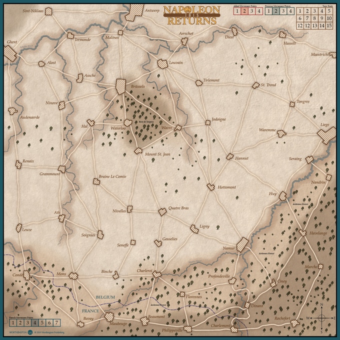 Napoleon Returns 1815 by Worthington Publishing - A Wargamers Needful ...