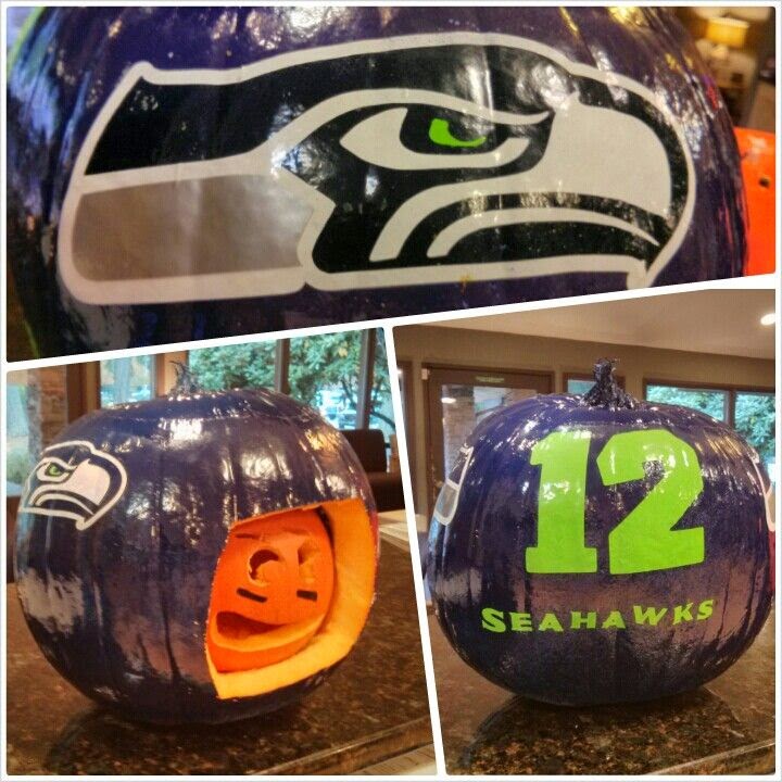 Happier Than A Pig In Mud: Football Pumpkins